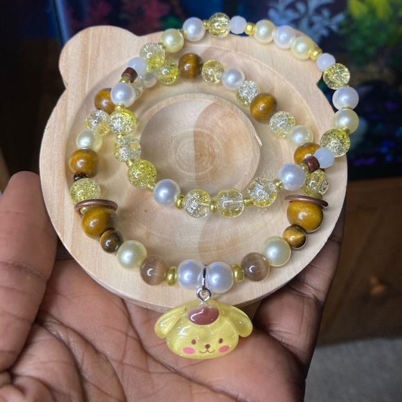 Jewelry | Pompompurin Charmed Sanrio Beaded Bracelet Set | Poshmark